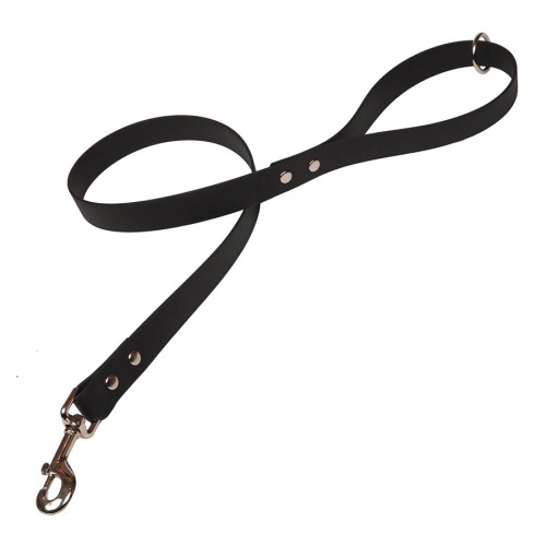 Black Biothane Waterproof Dog Lead | UK