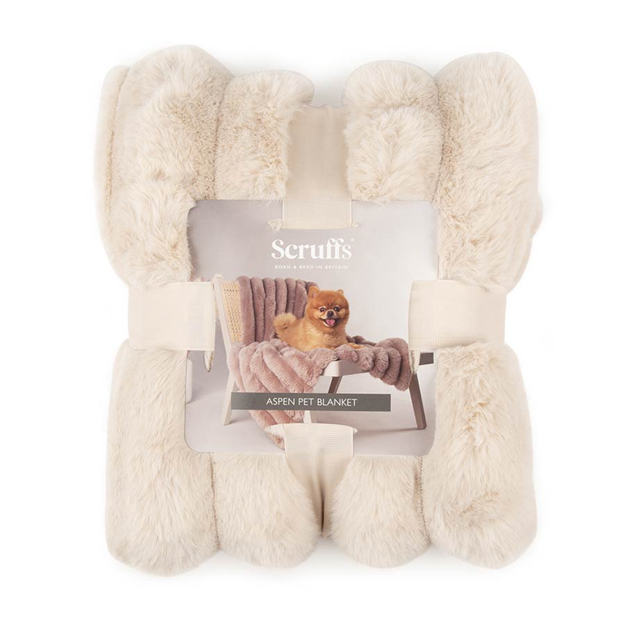 Scruffs Aspen Pet Blanket | Soft Faux Fur | UK