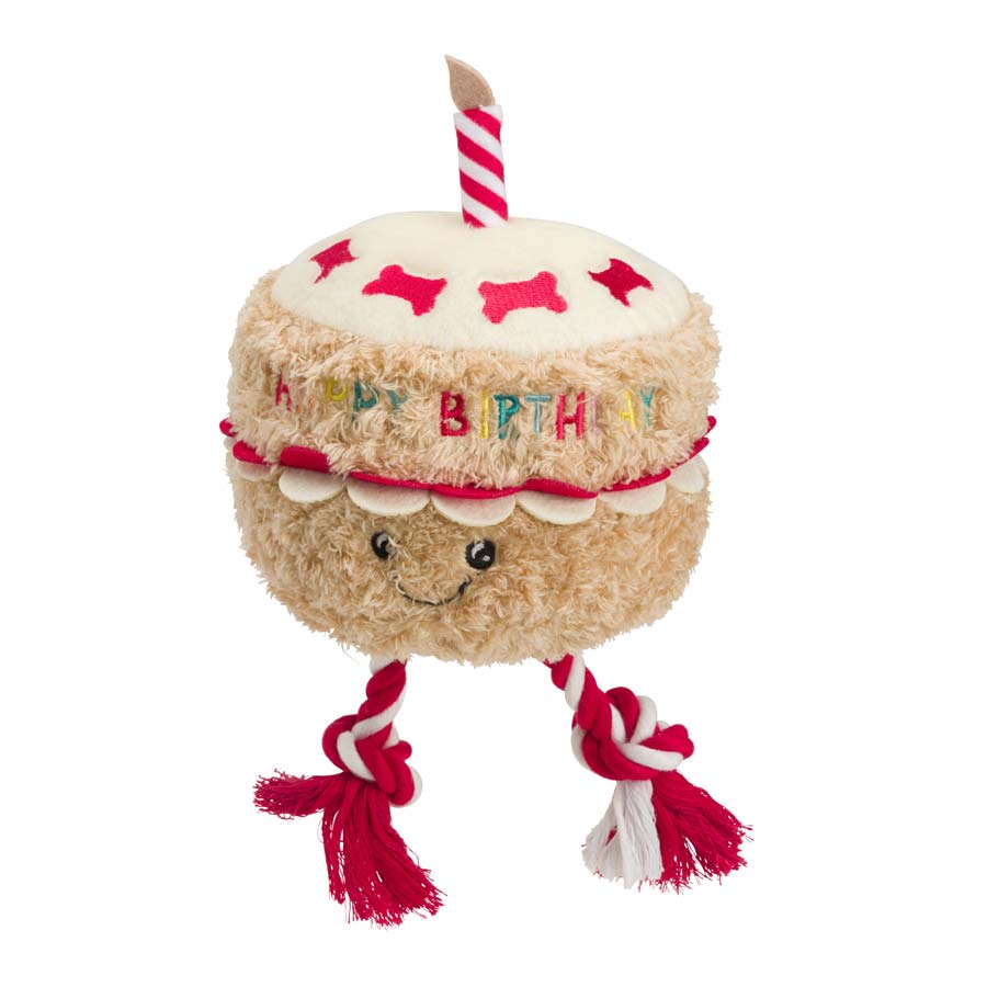 Dog Birthday Cake Rope Toy | UK