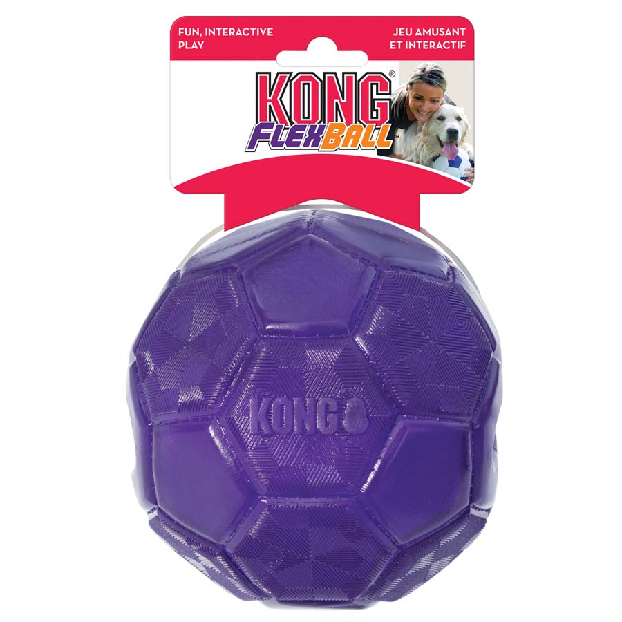 KONG Flexball | Large Hollow Soft Dog Ball