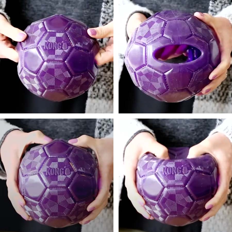 KONG Flexball | Large Hollow Soft Dog Ball