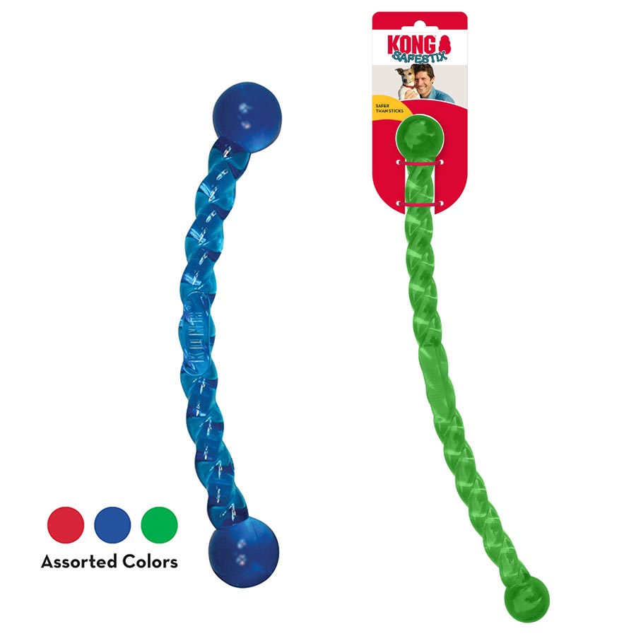 KONG Safestix Stick Dog Toy | Long, Safe, Fun