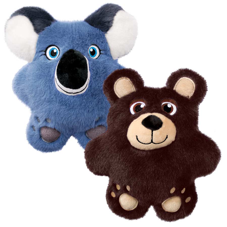 KONG Snuzzles Plush Dog Toy | Bear, Bunny, Koala