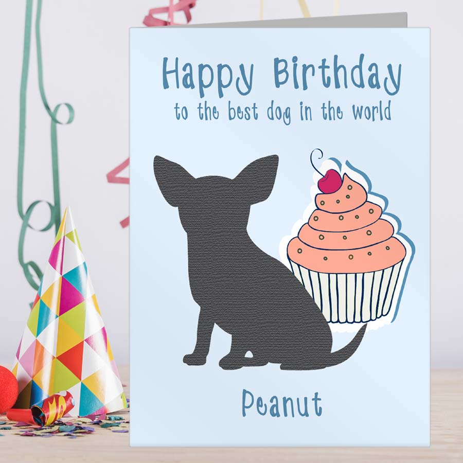 Personalised Birthday Card for Dogs | UK made