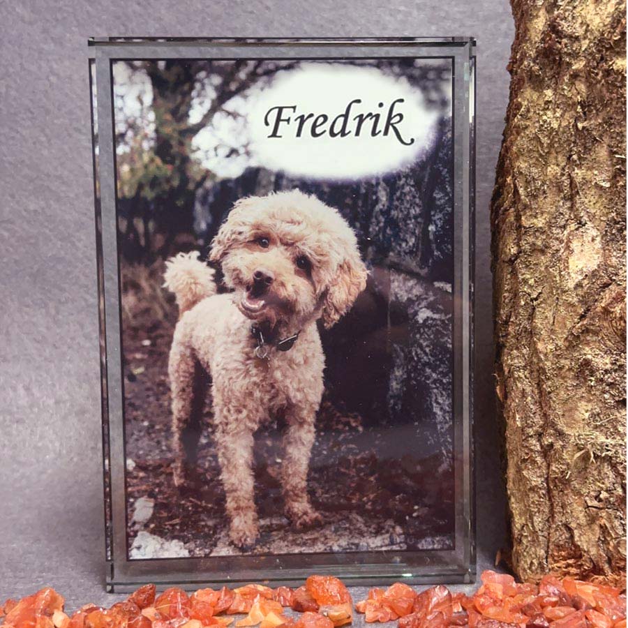 Personalised Photo Glass Block | UK Made