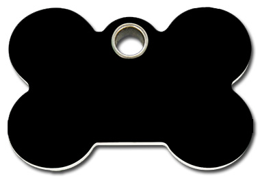 Plastic Dog Tags by Red Dingo, Small Bone