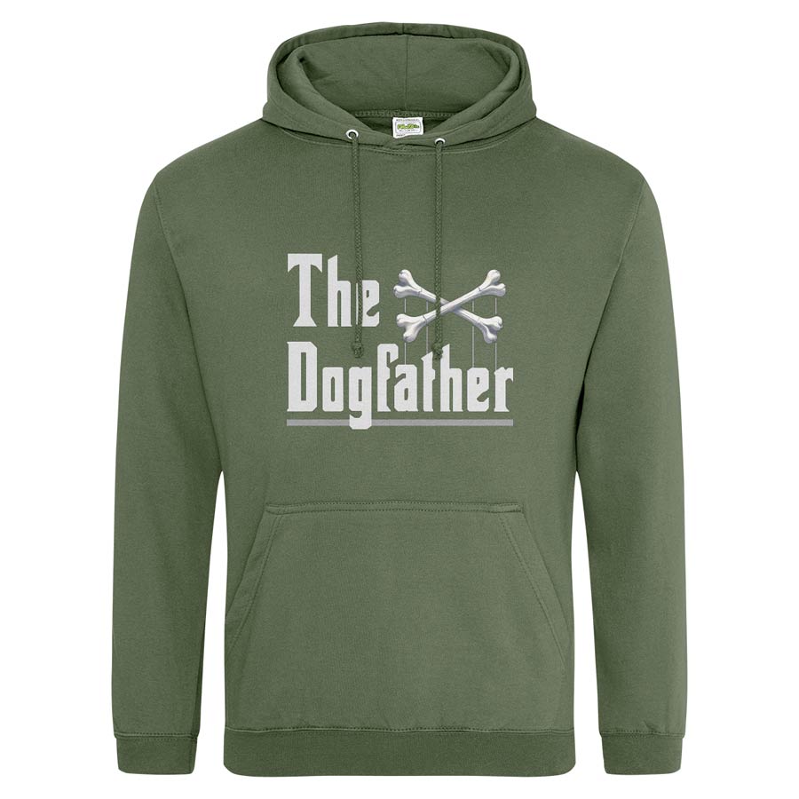 The Dogfather Hoodie | Slogan Unisex Hoodies | UK