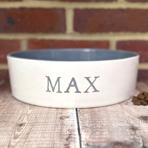 Personalised Dog Bowls | UK Hand-Painted & Made for Your Dog