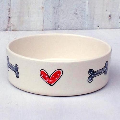Portrait Personalised Spaniel Bowls | UK Hand Painted